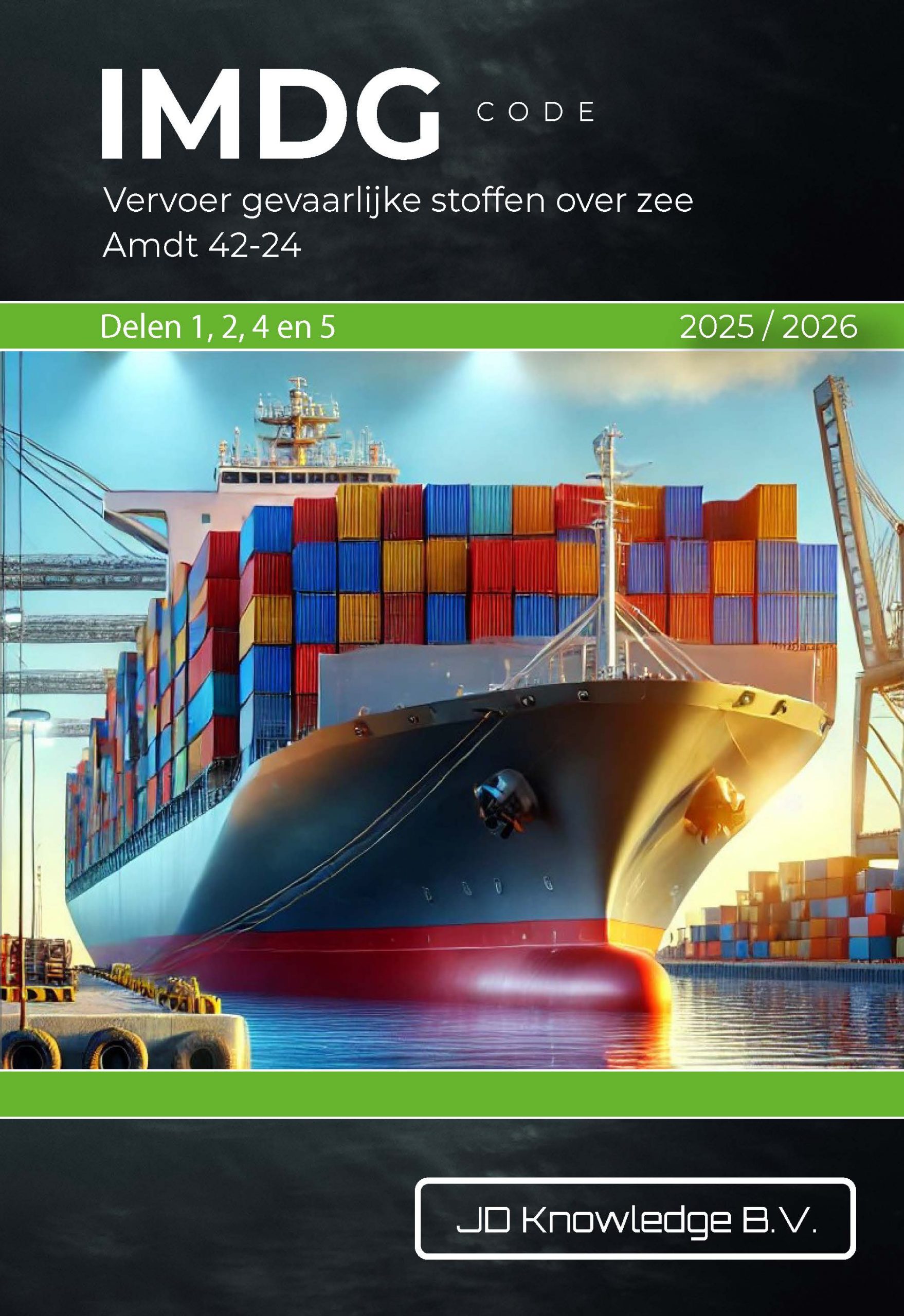 IMDG Code Nederlands 2025-2026 - JD Knowledge